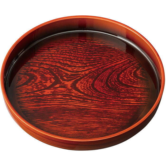 ■ 実：φ24×3.2cm 材質／（ユ)ユリア樹脂 塗装／(カ)カシュー塗装 ※撮影の都合上、色や質感などが実物と異なって見える場合があります。紀州漆器は室町時代から400年以上の歴史を持つ日本を代表する漆工芸です。
