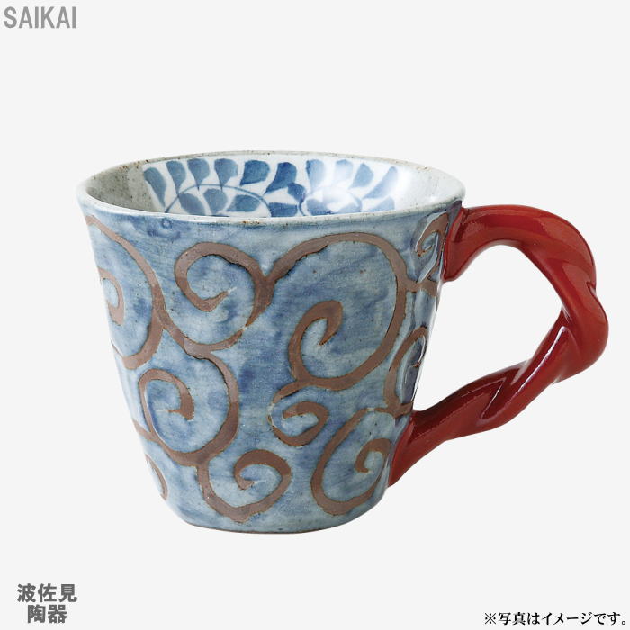 1箱の仕様 商品サイズ／φ9.5×H8.5cm 商品容量／325ml 商品重量／240g 材質／陶器 産地／波佐見 荷姿／ダンボール箱