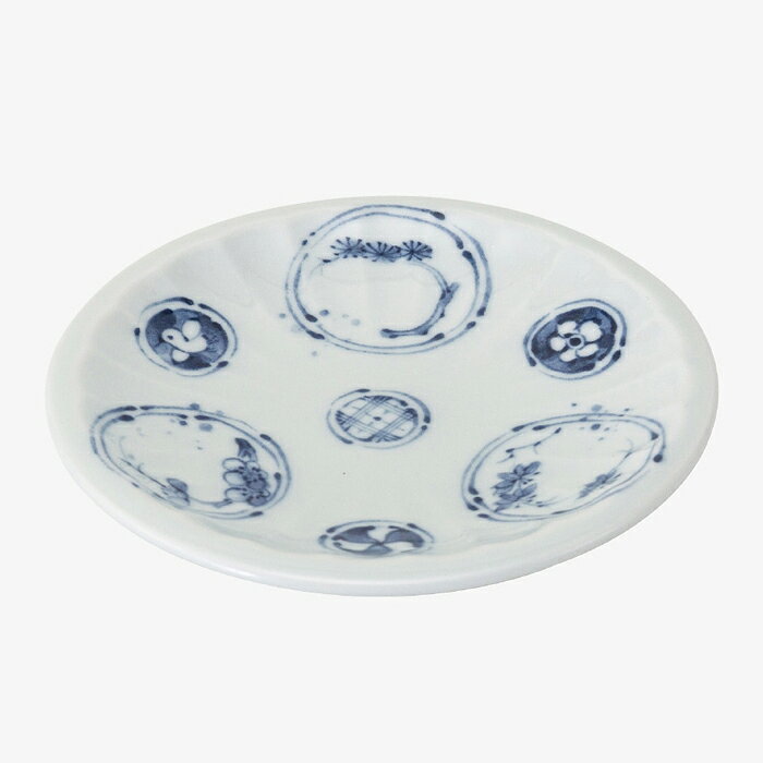 1枚の仕様 商品サイズ／φ11.5×H1.5cm 商品重量／105g 材質／磁器 産地／波佐見　