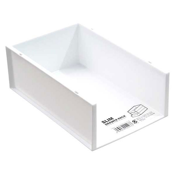 10個セット サイズ：約118×184×66mm材質：ポリプロピレン※こちらは引きだしラックです。引き出しボックスと組み合わせて使えます。