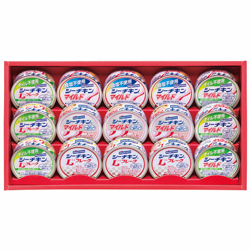 ●箱サイズ約：40.1×21.5×6.8(cm)/重さ：1.8kg●化粧箱入●オイル不使用シーチキンマイルド70g×3、オイル不使用シーチキンLフレーク70g×3、食塩不使用シーチキンマイルド70g×3、シーチキンマイルド70g×3、シーチ...