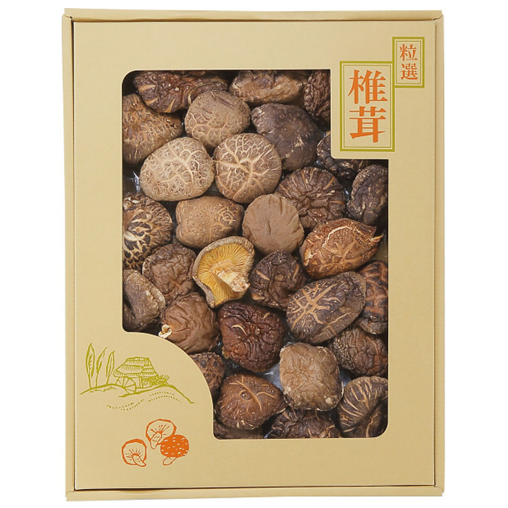 ●箱サイズ約：27.0×35.5×5.0(cm)/重さ：570g●化粧箱入●国産原木乾椎茸どんこ210g●昔ながらの原木栽培で育った風味豊かな肉厚どんこ椎茸●袋詰めの前に遠赤外線乾燥機と紫外線照射機に通すことにより、乾椎茸のうまみ成分とビタ...