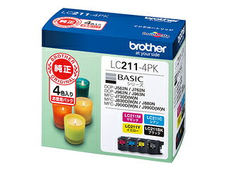 商品説明発売日：2015年9月下旬純正インクカートリッジ お徳用4色パック商品詳細対応機種DCP-J963N、DCP-J762N、DCP-J562N、MFC-J880NLC2114PK 類似商品はこちらbrother ブラザー 純正 インク...