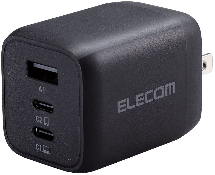 商品説明USB Type-CポートとUSB Type-Aポートの合計3ポートを搭載し、iPhoneなどのスマートフォンと完全ワイヤレスイヤホンとWindowsなどのノートパソコンを3台同時充電できるUSB AC充電器です。小型・軽量なので外...
