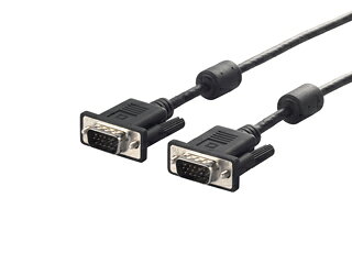 商品説明発売日：2011年7月中旬VGA用ディスプレイケーブル。直径約4.5mmで取り回しが容易。ノイズを低減するフェライトコア付き。パソコン（VGA）とHD-D-Sub（15ピン）のCRTや液晶ディスプレイ、液晶テレビを接続するディスプレ...