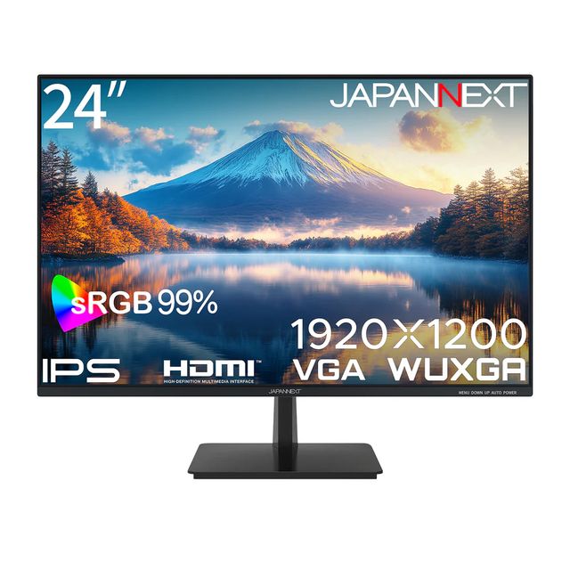商品説明発売日：2025年5月下旬24インチのIPSパネルを搭載し、WUXGA(1920x1200)解像度に対応した液晶モニターです。WUXGA(1920x1200)解像度(アスペクト比16:10)は、従来のフルHD(1920x1080)解...