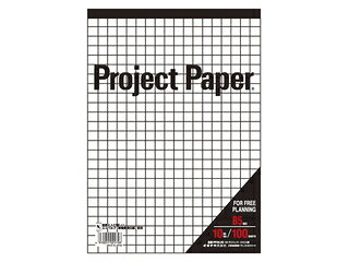 商品説明●規格：B5判タテ型●罫種類：10mm方眼●中紙枚数：100枚●外寸：縦257×横182mm●材質：無塩素漂白紙商品詳細品番PPB50S入数1冊PPB50S10MM 類似商品はこちらOkina/オキナ プロジェクトペーパーB4 47...