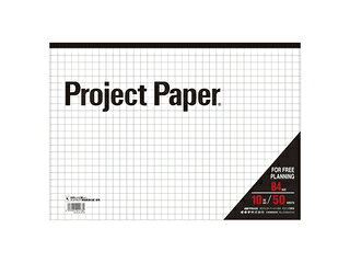 商品説明●規格：B4判ヨコ型●罫種類：10mm方眼●中紙枚数：50枚●外寸：縦257×横364mm●材質：無塩素漂白紙商品詳細品番PPB40S入数1冊PPB40S10MM 類似商品はこちらOkina/オキナ プロジェクトペーパーB5 470...