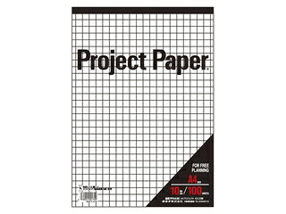 商品説明●規格：A4判タテ型●罫種類：10mm方眼●中紙枚数：100枚●外寸：縦297×横210mm●材質：無塩素漂白紙商品詳細品番PPA40S入数1冊PPA40S10MM 類似商品はこちらOkina/オキナ プロジェクトペーパーA3 60...