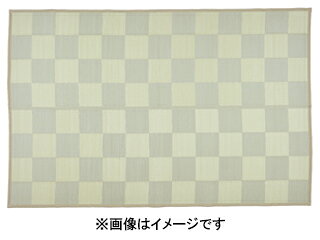 商品説明サイズ(cm)：174×261　厚み(mm）：3素材：ポリオレフィン系複合樹脂・抗菌加工機能：抗菌洗濯：ウォッシャブルすべり止め：なしホットカ−ペット床暖房：非対応原産国：中国見た目はまるでい草のようなPP素材の柄上敷き。抗菌加工付...