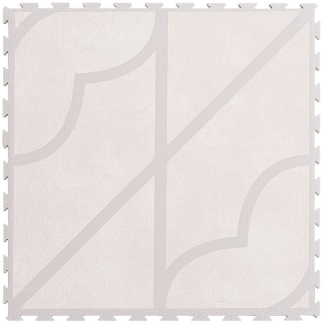 商品説明サイズ(cm)：60×60×1.2　厚み(mm）：12素材：ポリエチレン100％機能：-洗濯：ウォッシャブルすべり止め：なしホットカ−ペット床暖房：対応原産国：中国ニュアンスカラー×レトロデザインのジョイントマット。大きさのアレンジ...