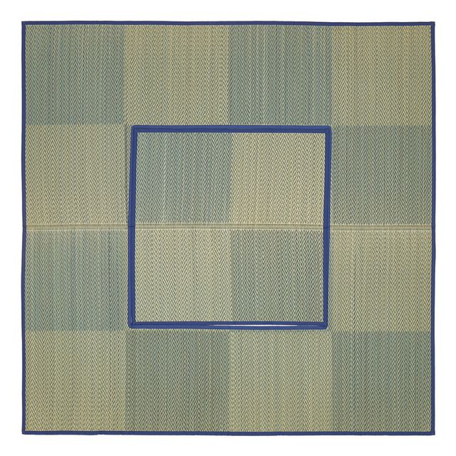商品説明サイズ(cm)：191×300　厚み(mm）：3素材：表面：い草100％ 裏面：不織布 縁：綿100％機能：抗カビ・消臭洗濯：洗濯機不可すべり止め：なしホットカ−ペット床暖房：非対応原産国：中国夏でも掘りこたつで足をのばせます。中央...