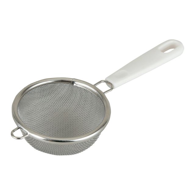 商品説明●2重網で、お茶のカスが湯呑に入りにくい。●2重網なのでお茶のカスが湯呑に入りにくい茶こしです。●日本製。●食洗機可能なので、お手入れ簡単です。【商品仕様】●サイズ(約)：180×75×32mm●重量(約)：35g●材質：網・フレー...