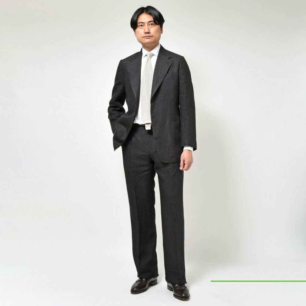 COMOLI（コモリ）リネン スーツ Z01-08002 17141401171｜guji online shop（グジ オンラインショップ）