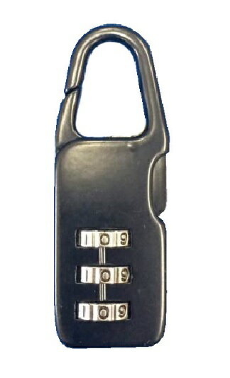 3桁可変式ダイヤル錠 解錠番号は何回でも変更可能 材質:亜鉛サイズ：21x60x8　重さ：30g