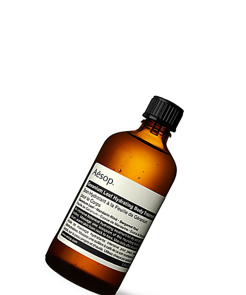 ブランド名：Aesop商品名：ゼラニウム　ボディ　トリートメント内容量：100mL／ボディオイル商品説明：乾燥した肌に潤いを与える集中トリートメントオイル。ゼラニウムオイルなどの植物オイルが、角質層に素早く浸透し、十分な潤いを与えます。マッ...