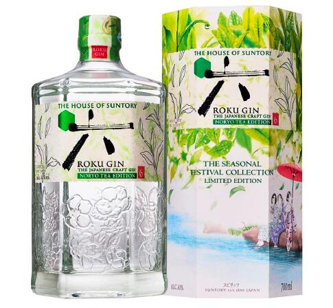 商品情報内容量、度数700mL、43%保存方法常温保存、ボトルは立てて保管して下さい特徴などROKU〈六〉の特長である日本の四季が生んだ六種の和素材由来の繊細なバランスを保ちながら、夏に旬を迎える煎茶・玉露の爽やかさがより感じられるよう特別...