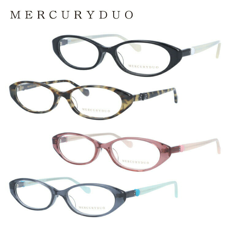 ブランドMERCURYDUO（マーキュリーデュオ）品目メガネフレーム型番MDF8009-1/MDF8009-2/MDF8009-3/MDF8009-4フィッティング-シェイプ-カラーブラック（MDF8009-1）デミライトブラウン（MDF8...