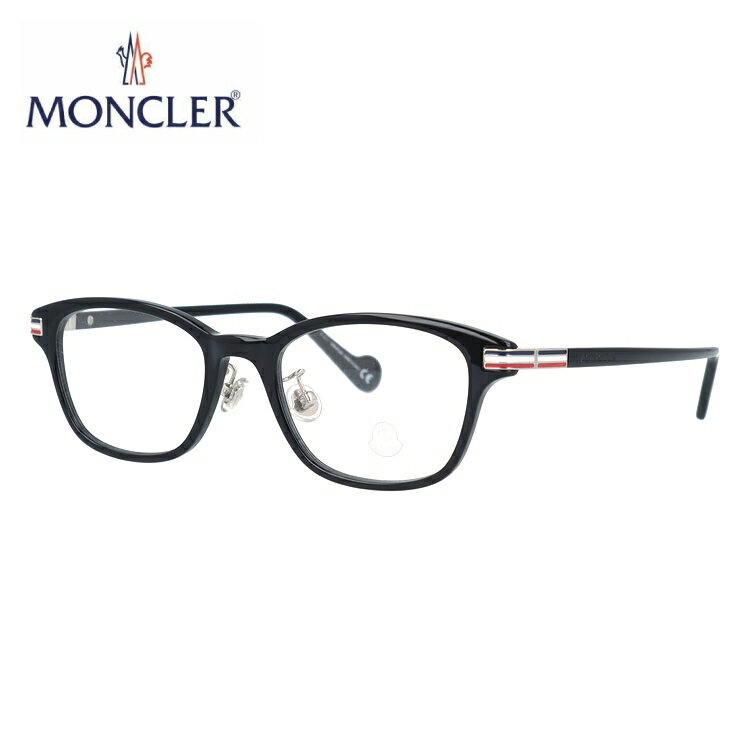 ブランドMONCLER（モンクレール）品目メガネフレーム型番ML5116-D 001 49サイズフィッティングアジアンフィット※調整可能ノーズパッド（クリングス）シェイプスクエアカラーリム：ブラック（艶あり）素材フレーム：プラスチックサイズ...