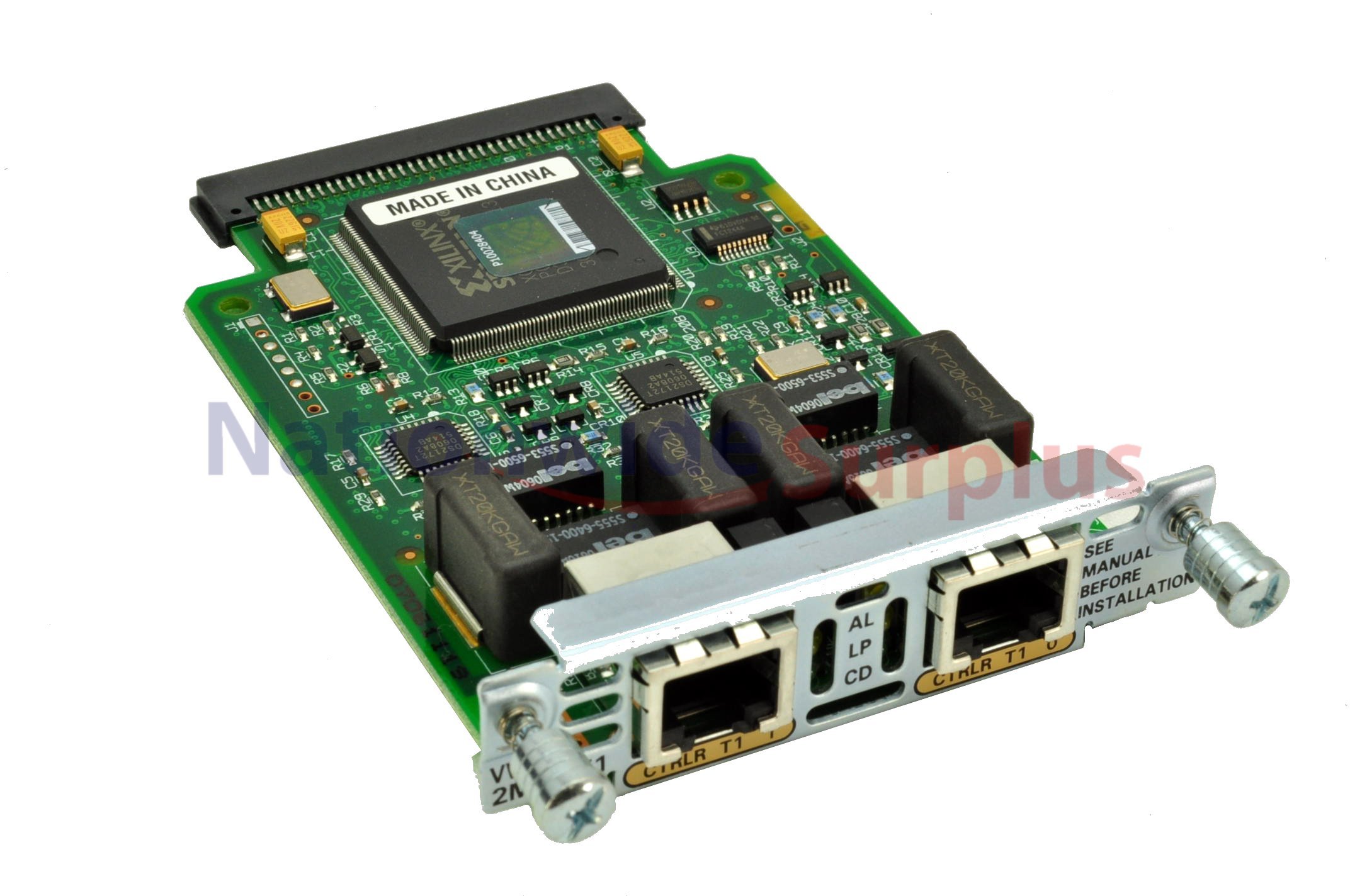 CISCO 2-Port RJ-48 Multiflex Trunk - T1 VWIC-2MFT-T1=