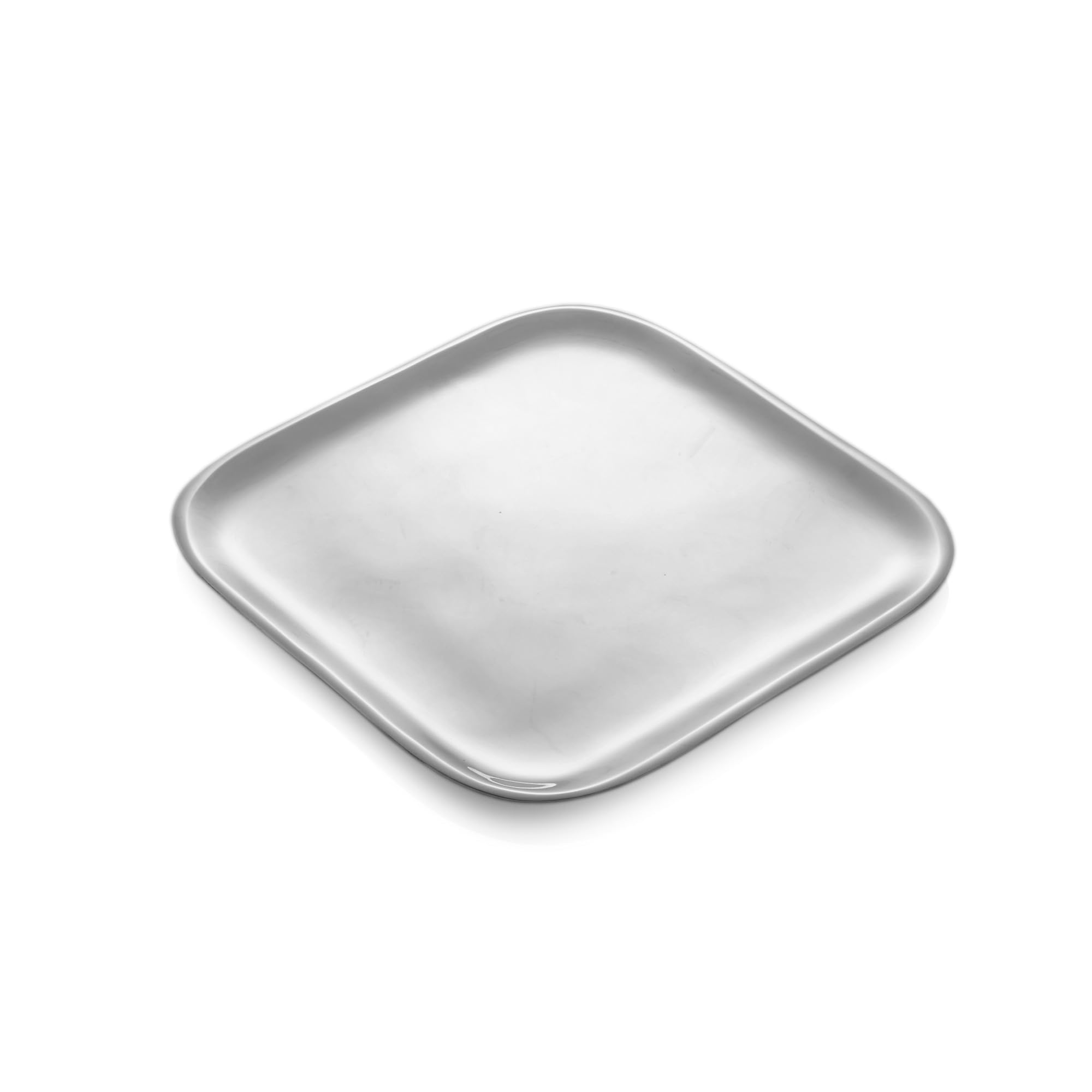 Nambテδゥ Square 11-Inch Service Plate by Nambe