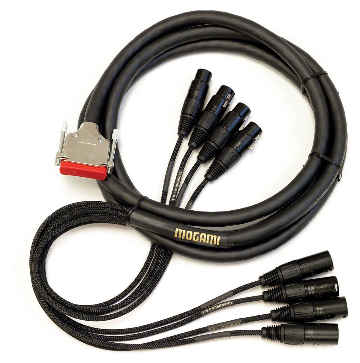 Mogami Gold AES TD DB25-XLR 15 Digital Interface (15-Feet) by Mogami