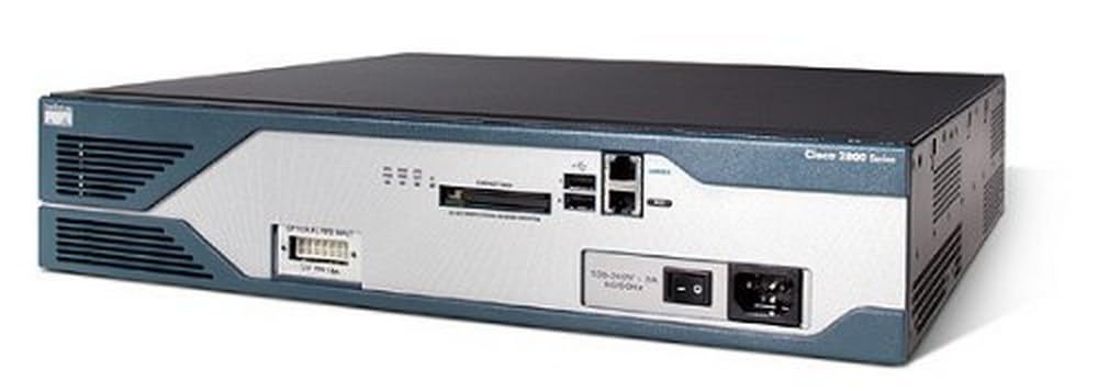 CISCO 2851 w/AC PWR.2GE.4HWIC.3PVDM.1NME-XD.2AIM.IP BASE.64F/256D CISCO2851