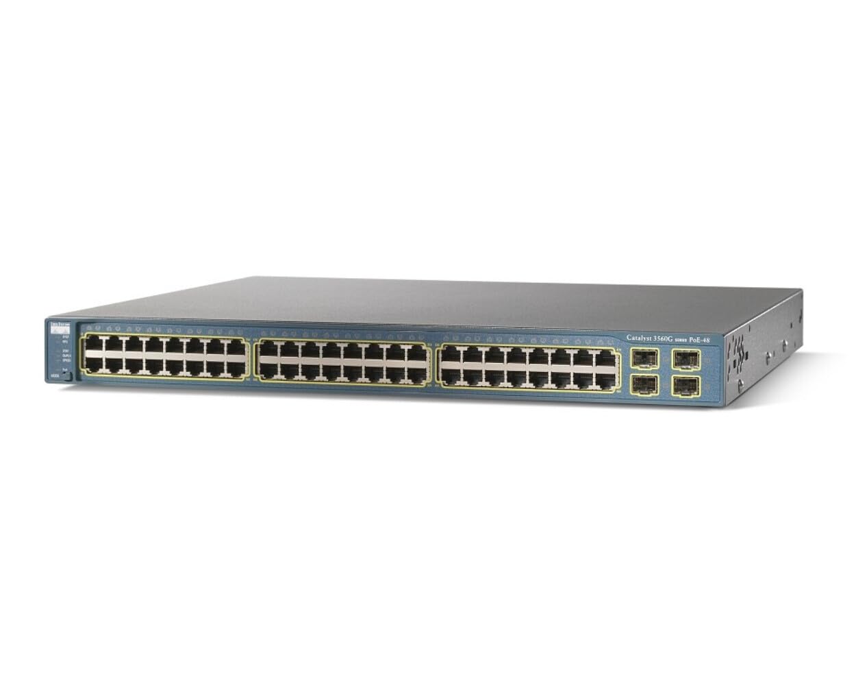 CISCO Catalyst 3560G-48PS-S マルチレイヤ ギガビットイーサネット PoE対応 スイッチ WS-C3560G-48PS-S