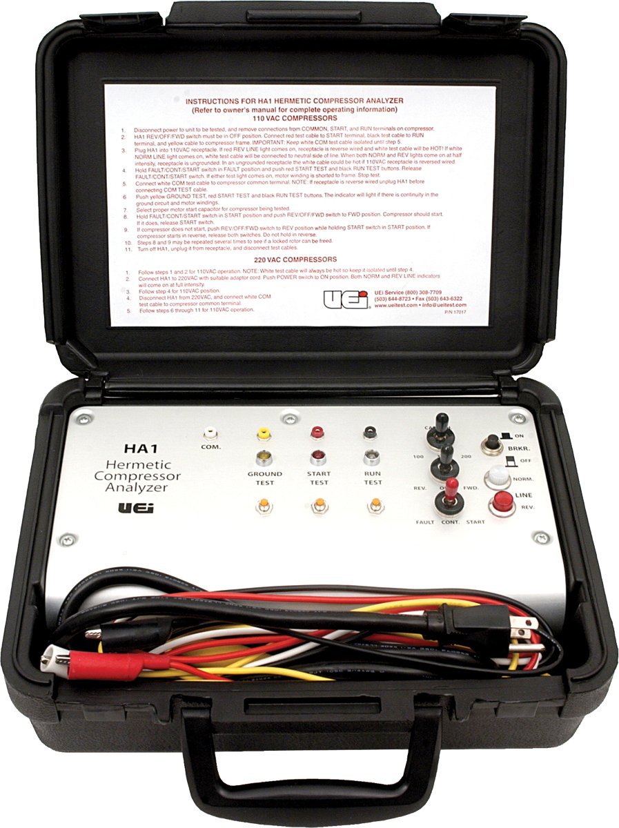 UEi Test Instruments Ha1 密閉コンプレッサーアナライザー