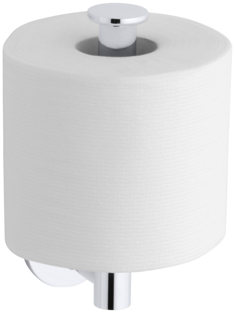 (Polished Chrome) - KOHLER K-14459-CP Stillness Toilet Tissue Holder Polished Chrome