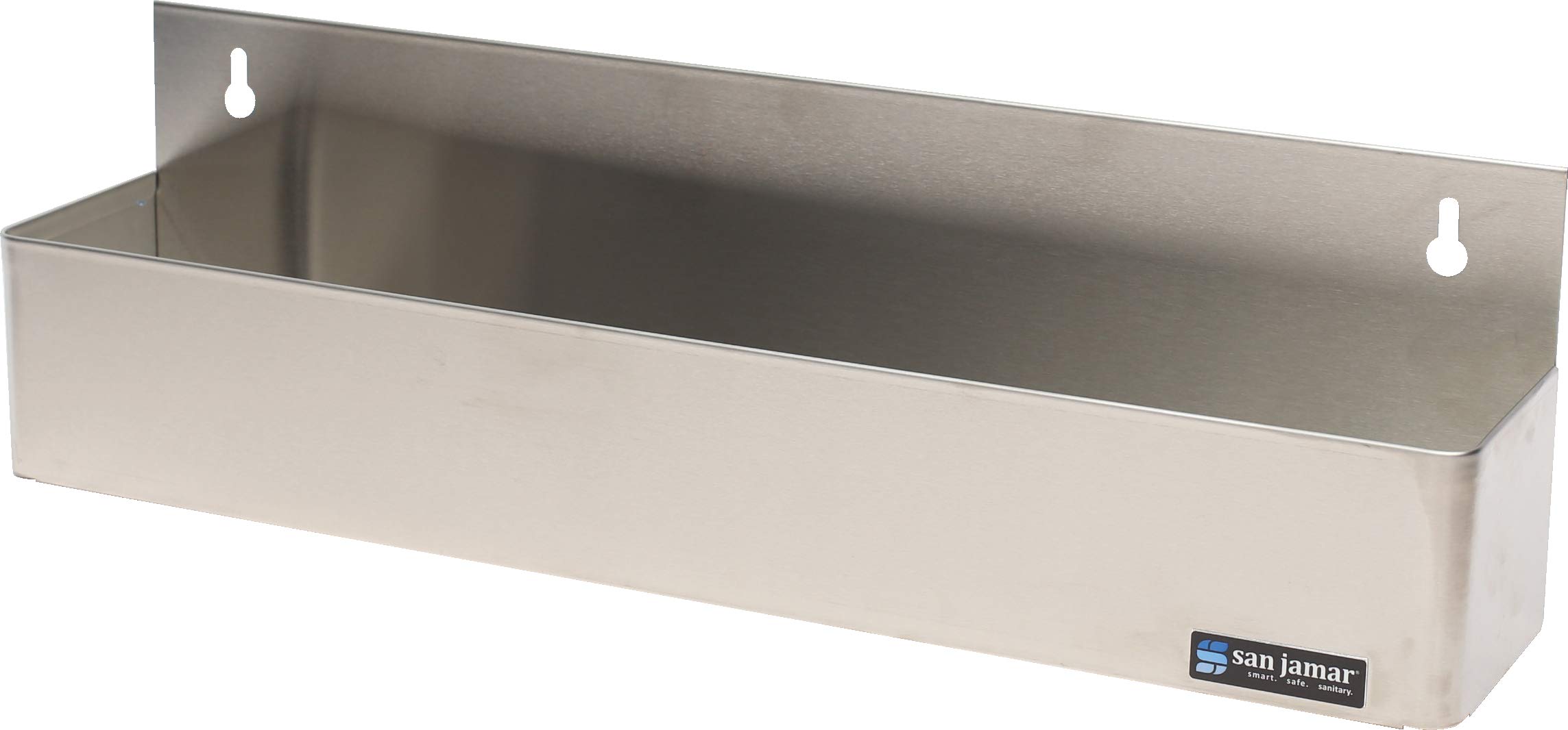 (1-(Pack)) - San Jamar B5522 Stainless Steel Single Rail Speed Rack Bottle Holder 50cm - 0.6cm Widt