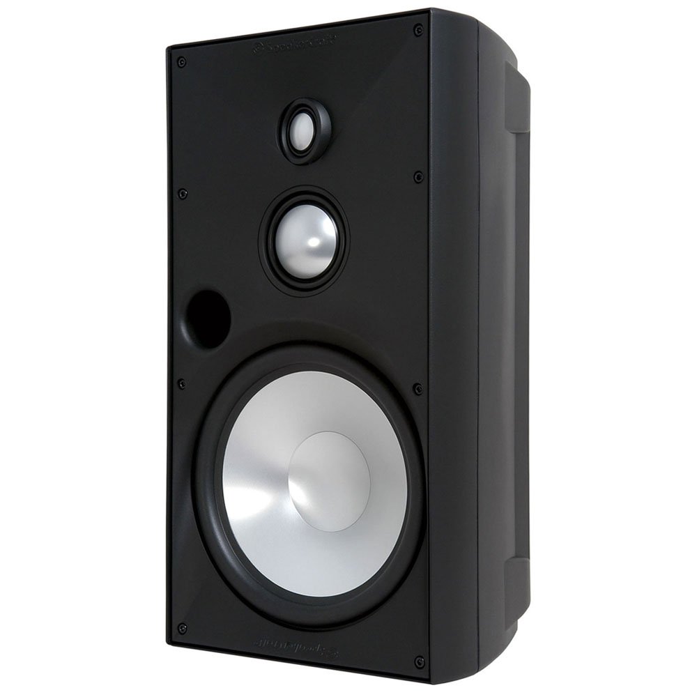 SpeakerCraft OE8 3つのアウトドアエレメント 3ウェイアウトドアスピーカー - 各(ブラック)