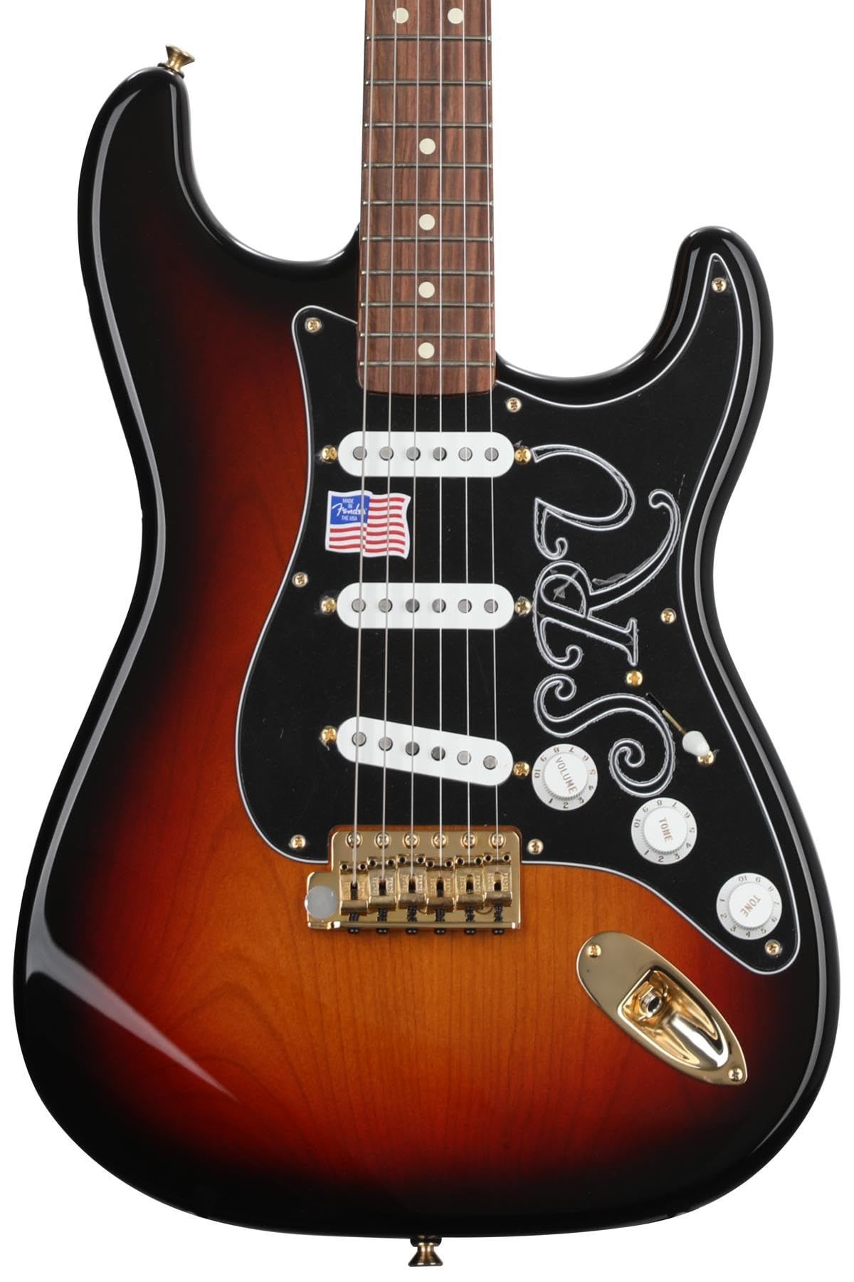 Fender エレキギター Stevie Ray Vaughan Stratocaster? Pau Ferro Fingerboard 3-Color Sunburst