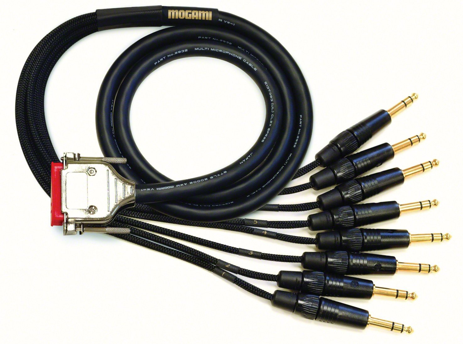 Mogami Gold DB25-TRS 20 Analog Interface 20 feet by Mogami