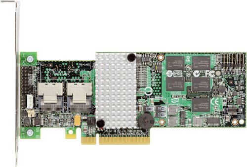 Intel RS2BL080 8ポート SAS RAIDコントローラー。