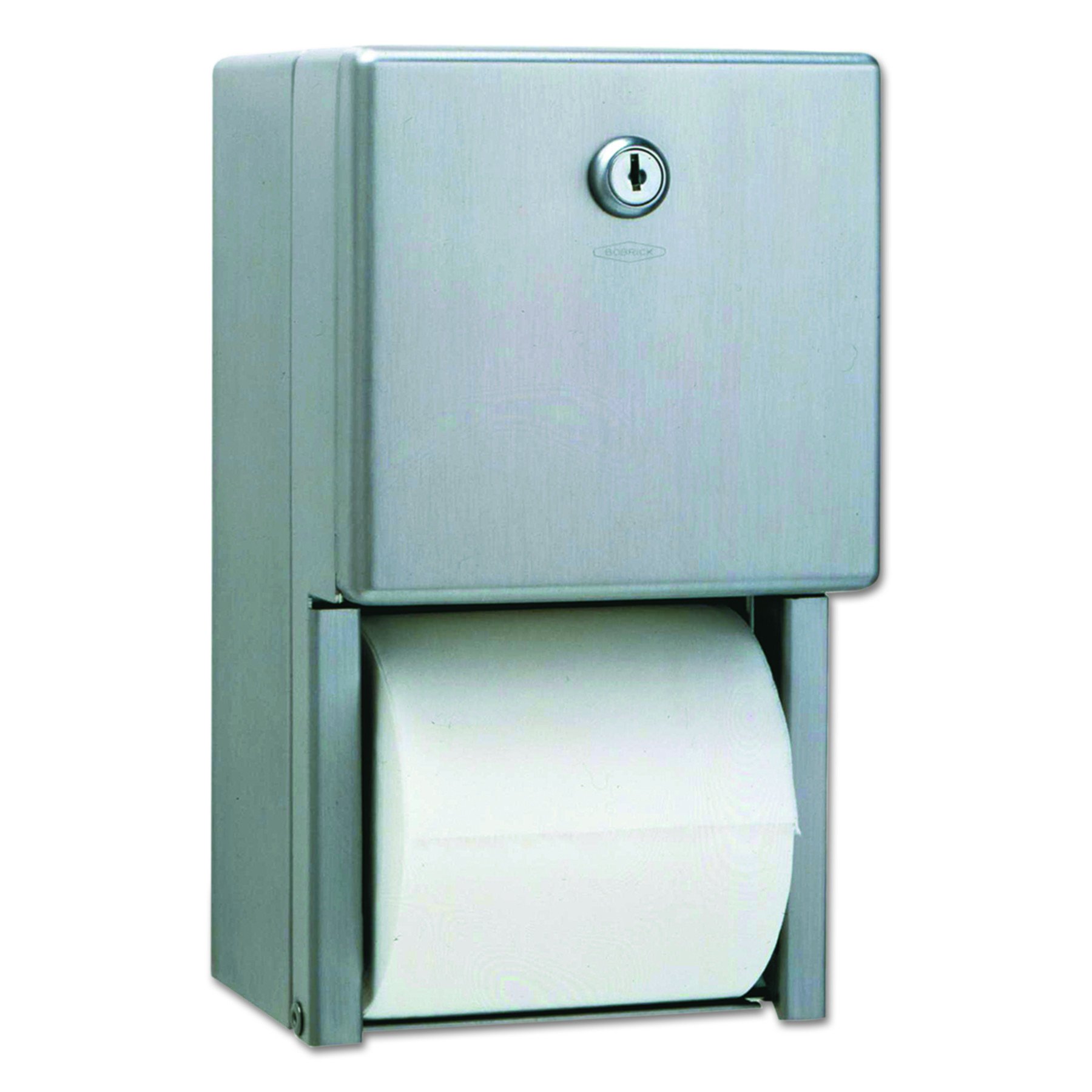 Bobrick B-2888 Classic Series Surface-Mounted Multi-Roll Toilet Tissue Dispenser Satin Bobrick [並行輸