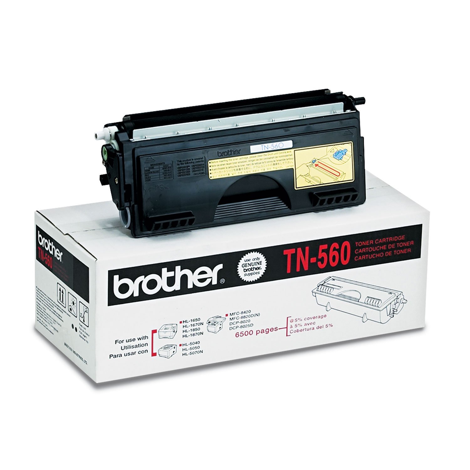 Generic Compatible Toner Cartridge Replacement for Brother TN560 ( Black ) by Brother