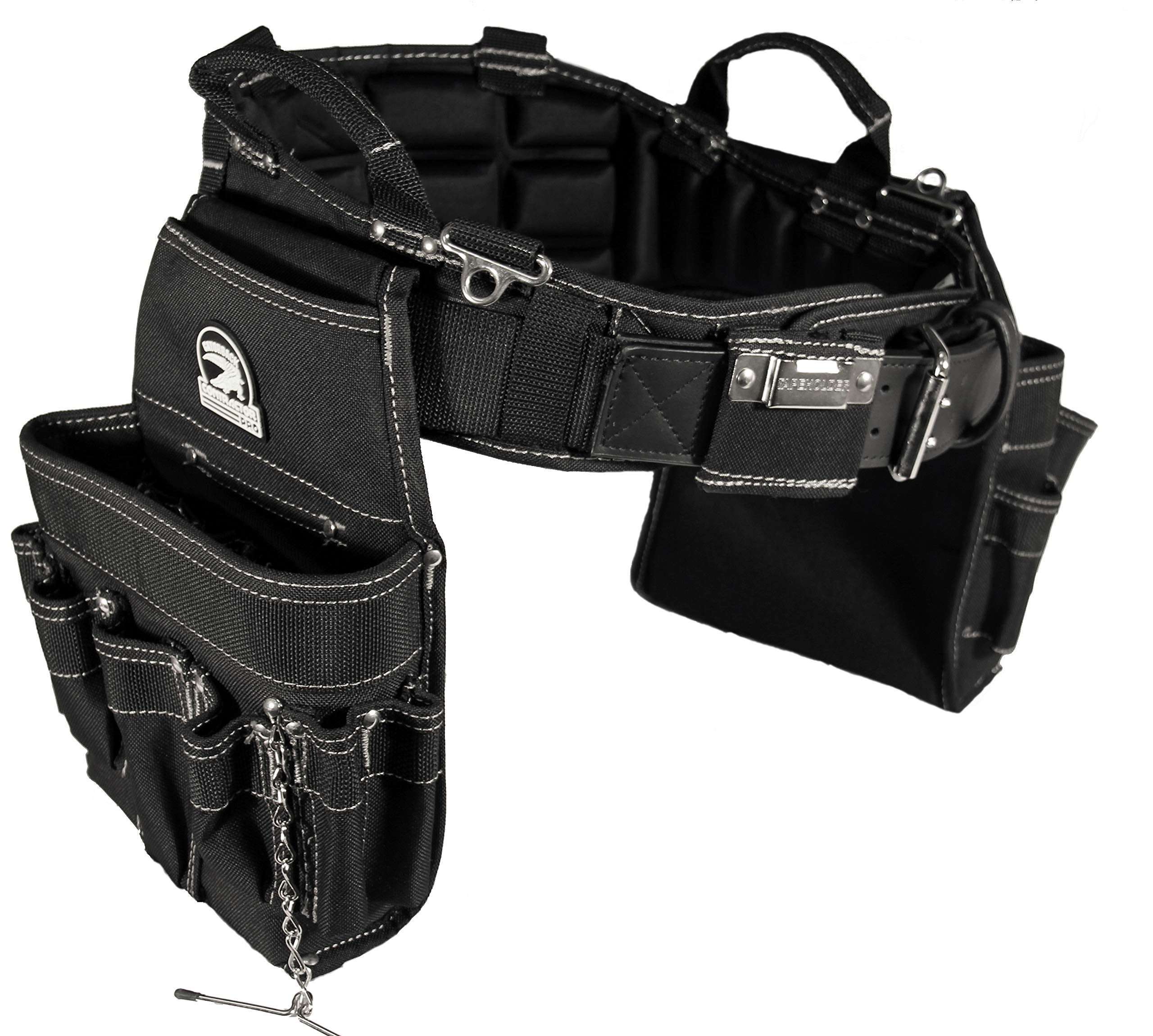 Electrician's Combo with Pro-Comfort Back Support Belt (Large 35-39 inch waist size) by Contractor P