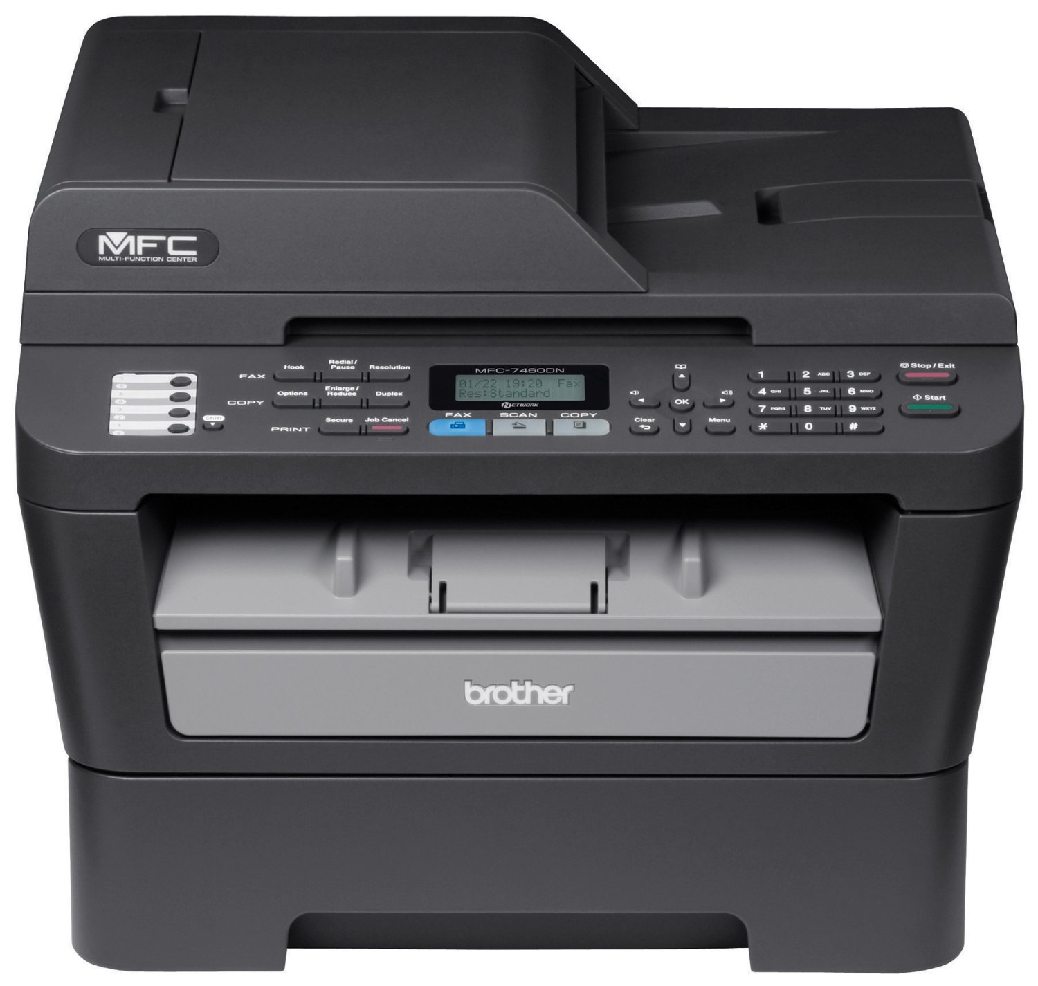 Multifonction laser monochrome MFC7460DN