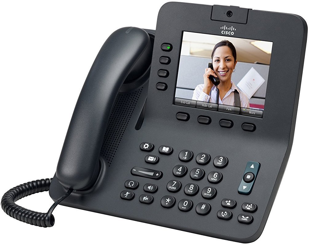 Cisco CP-8941-K9 8941 IP Phone - Cable - 1 x Total Line - VoIP - SpeakerphoneNetwork (RJ-45) - PoE P