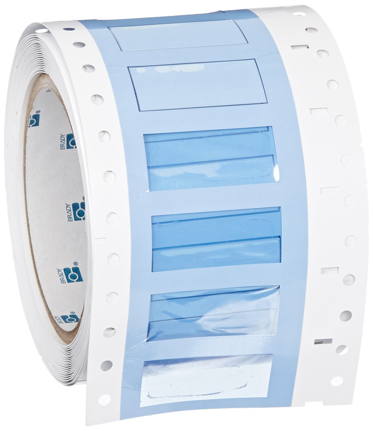 Brady PS-375-150-WT-S 1.5 Width x 0.645 Height B-342 Heat-Shrink Polyolefin Matte Finish White Per