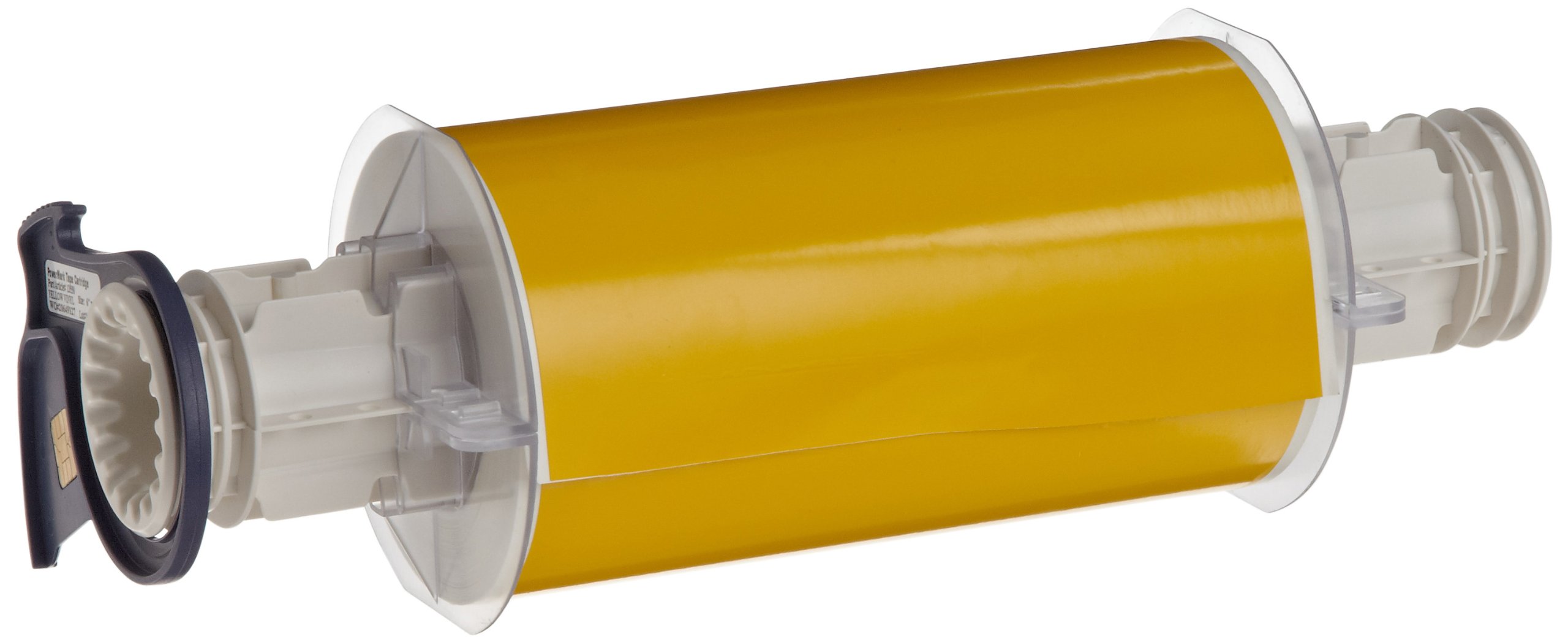 Brady 13550 PowerMark 50' Length x 6 Width B-580 Vinyl Film Yellow Indoor/Outdoor Tape by Brady