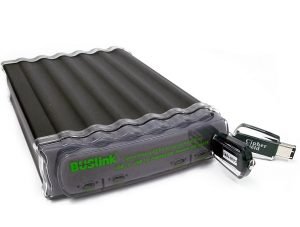 BUSlink CipherShield FIPS 140-2 256ビット AES USB 3.0/USB 2.0/eSATA/Firewire 800/Firewire 400 ハードウェア 暗号