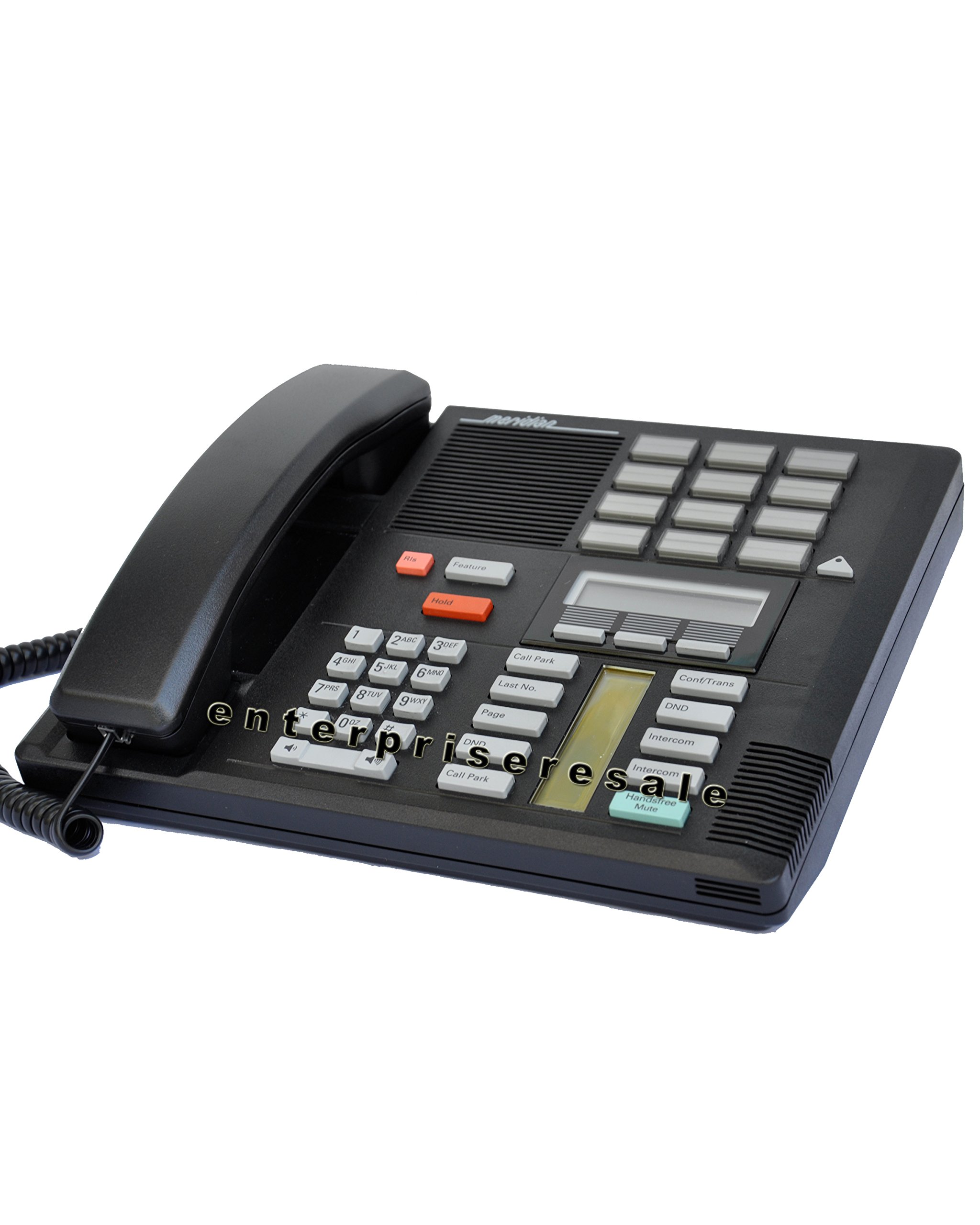 Nortel/Meridian M7310 PBX Black 4-7 Line Telephone with Speaker (Norstar NT8B20) by Nortel M7310 Bla