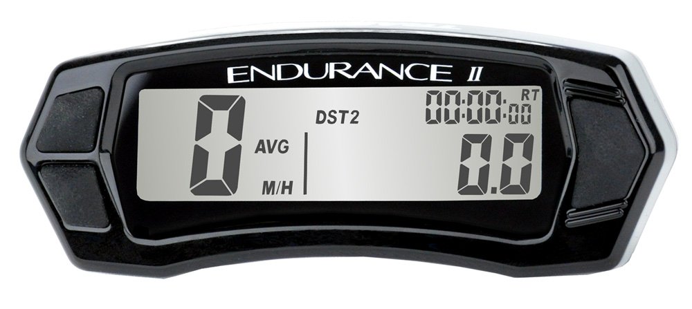Trail Tech 202-704 Endurance II ステルス ブラック コンピューター