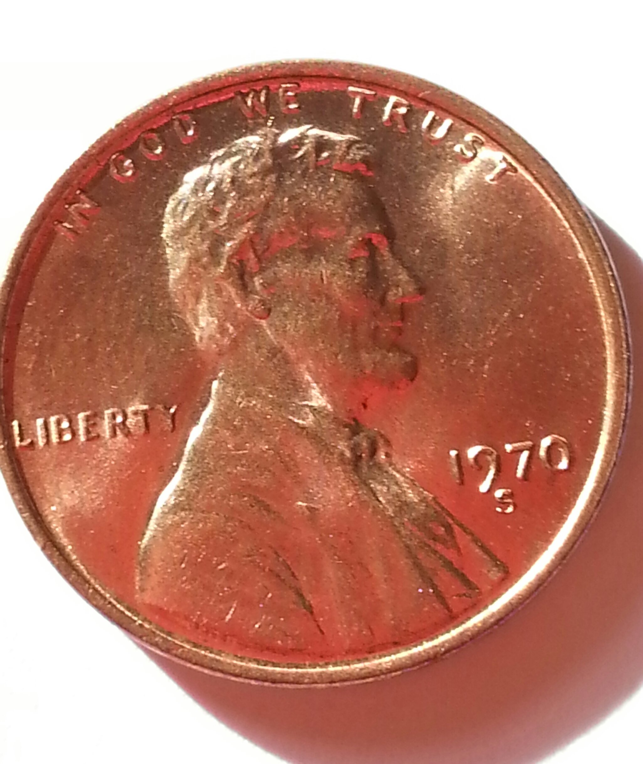 1970-S SD Lincoln Cent - Proof Small Date by 1970 S PROOF SMALL DATE LINCOLN CENT
