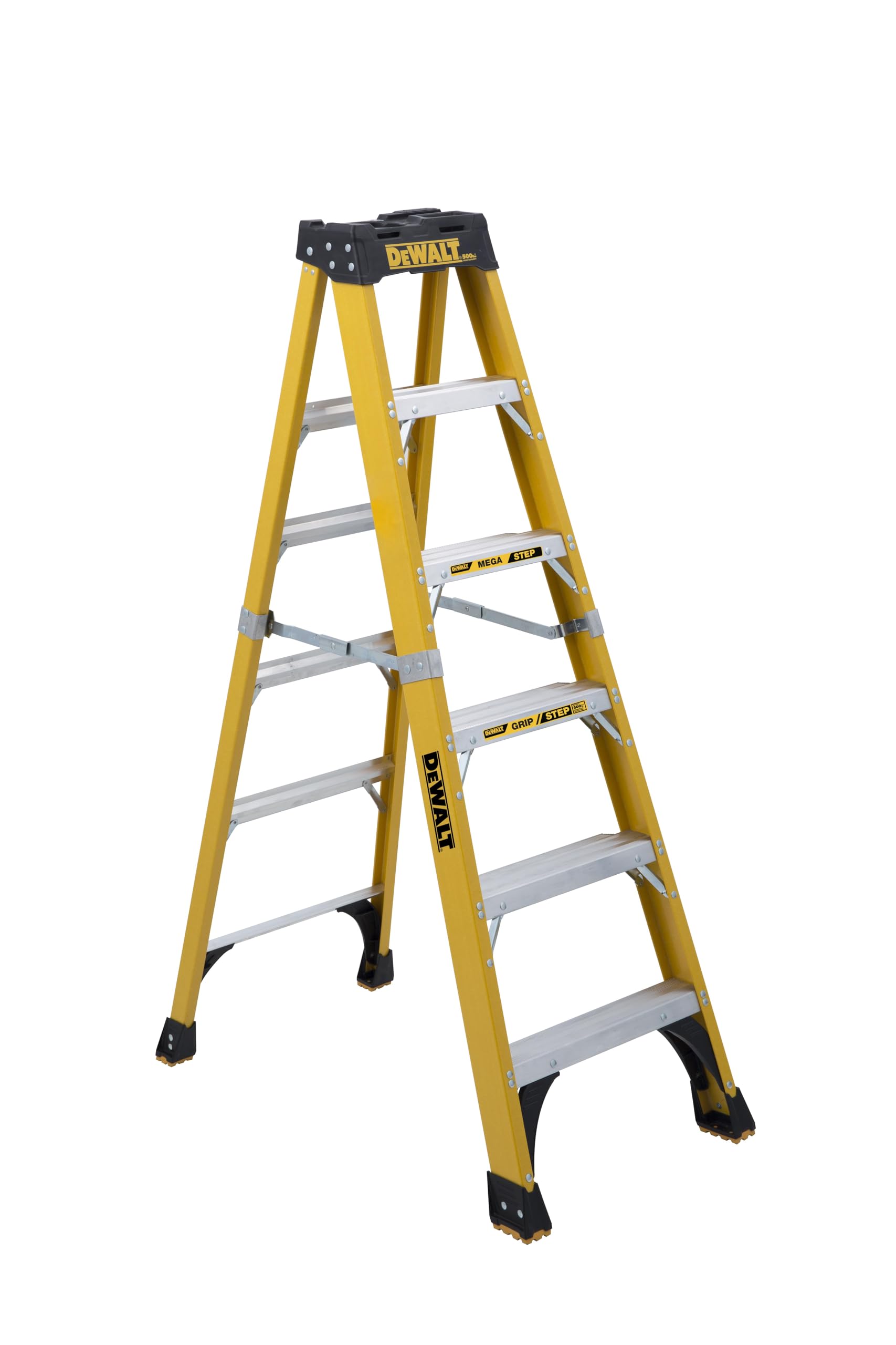 DeWalt 500ポンド定格FG脚立 6フィート DXL3810-06