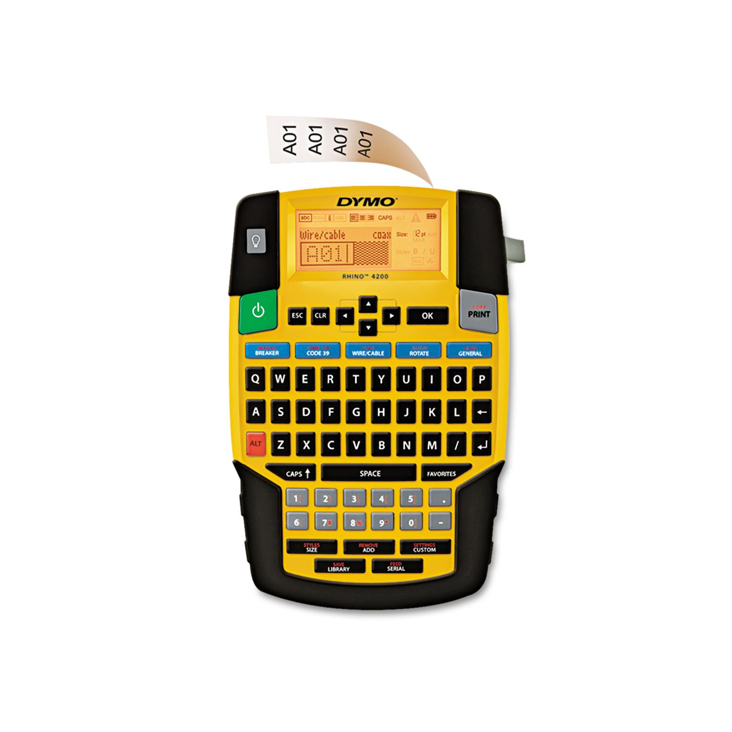 DYM1801611 - Dymo Rhino 4200 Label Maker for Security and Pro A/V by DYMO