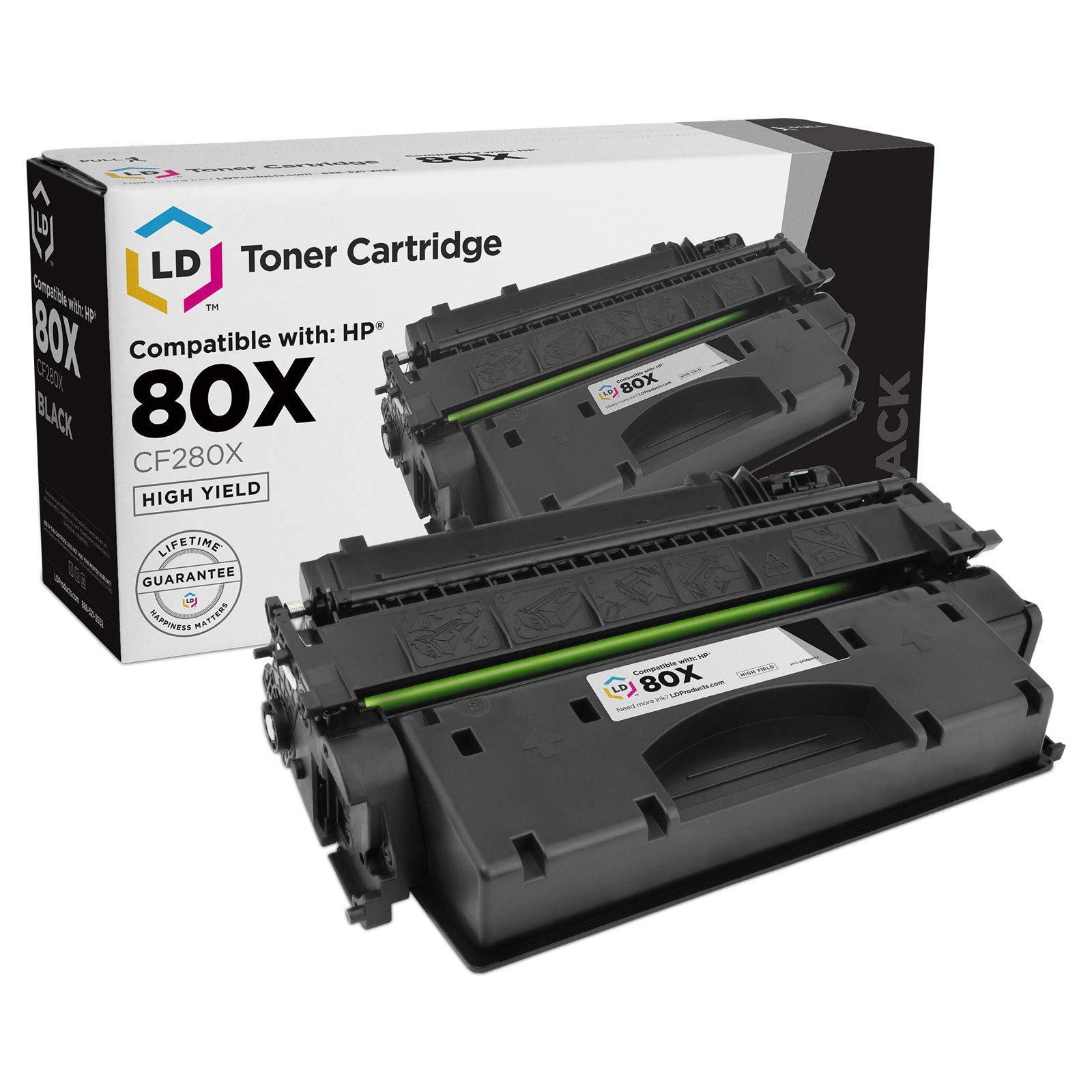 HP CF280X (80X) Toner black 6.9K pages