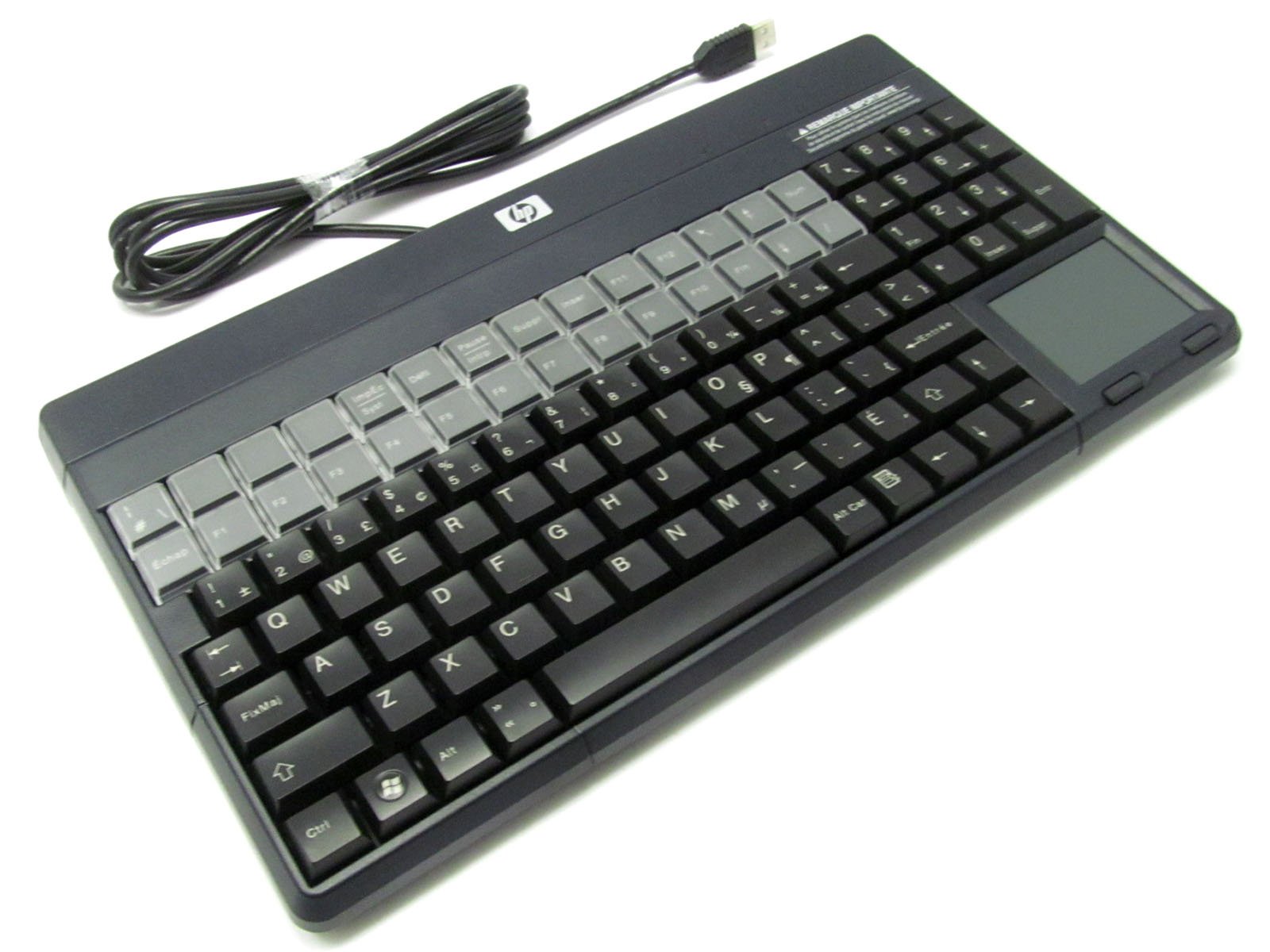 HP (ヒューレット・パッカード) フレンチ・カナディアン POS 106 USBキーボード 492247-001 タッチパッドリテール付き